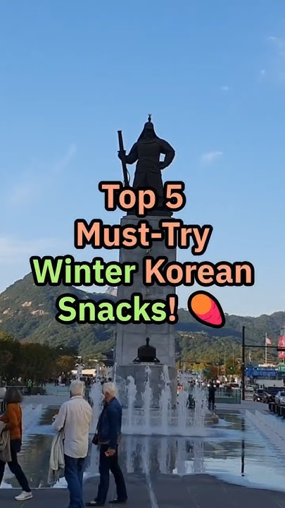 Winter is coming in Korea! ☃️ TOP 5 Must-Try Winter Korean Snacks! 🍡 - YouTube