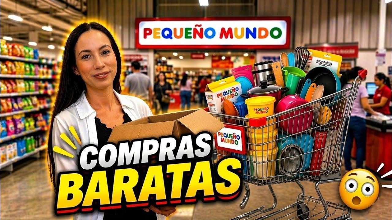 PEQUEÑO MUNDO Costa Rica 🏷 Recorrido + Mini Haul - YouTube