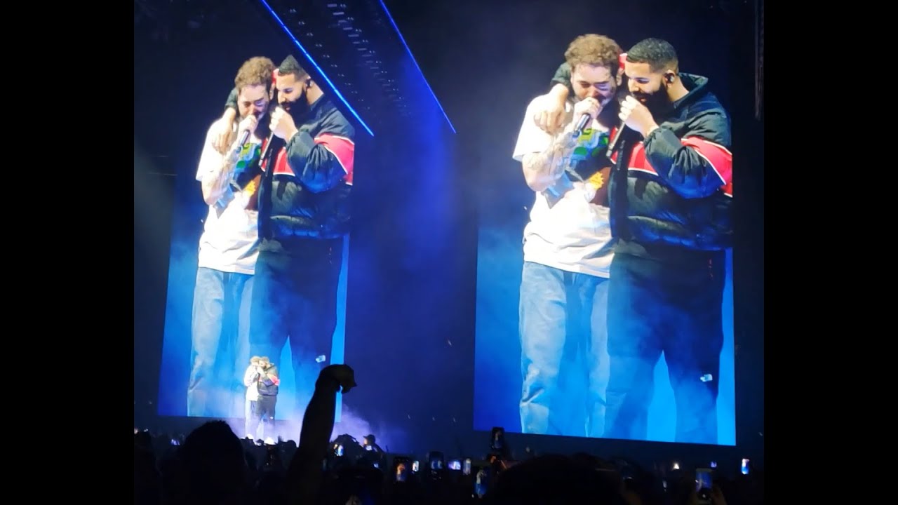 Post Malone & Drake| Money in the Grave & Life is Good| Toronto, ON ...