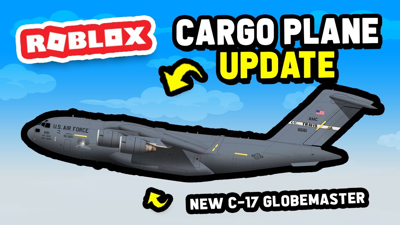 Buying The New CARGO PLANE UPDATE in Roblox - YouTube