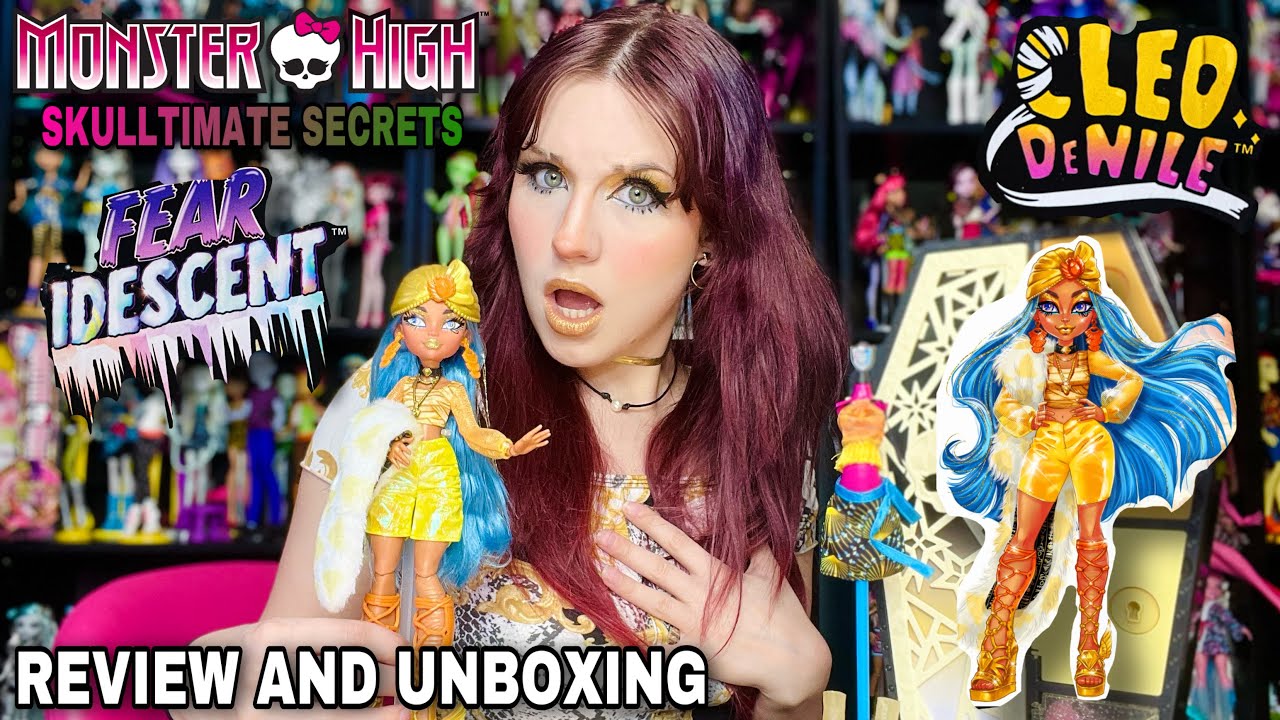 Oh My RA! Monster High G3 Skulltimate Secrets FEARIDESCENT Cleo De Nile ...