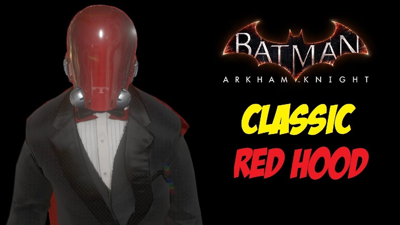 SKIN; Batman; Arkham Knight; Classic Red Hood - YouTube