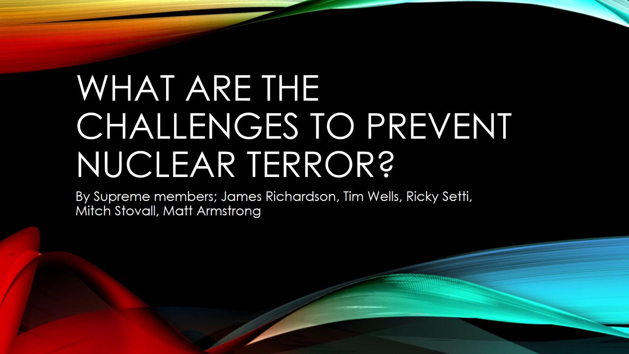 Preventing Nuclear Terror - YouTube
