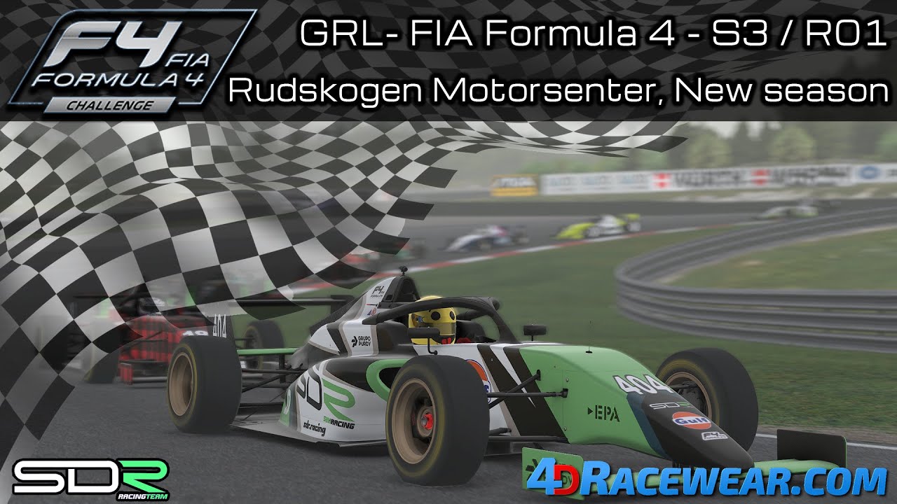 GRL- FIA Formula 4 - S3 / R01 : Rudskogen Motorsenter - YouTube