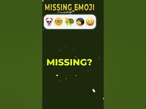 👁️🧠missing emoji challenge - YouTube