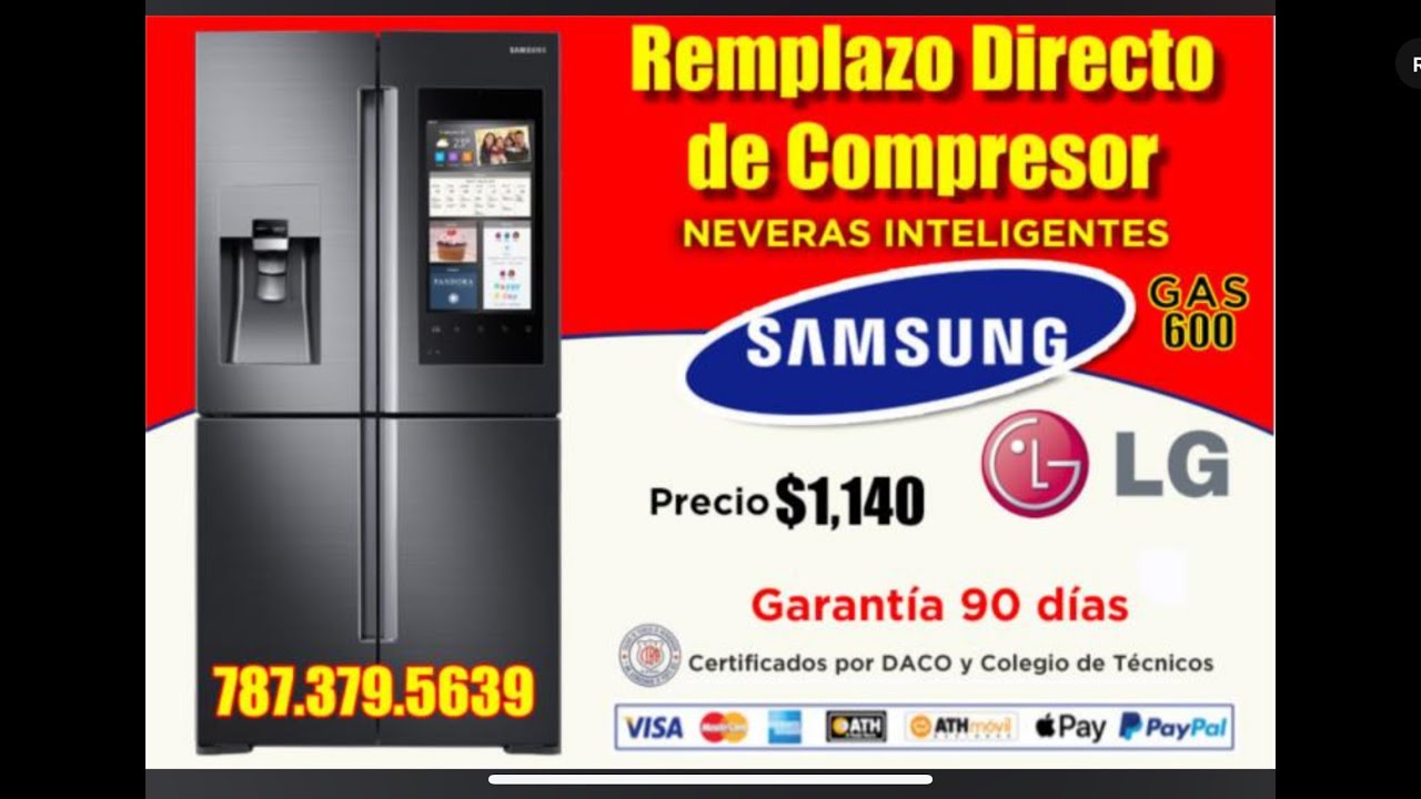 Reparación de Nevera Express 787 297 1487 San Juan Bayamón Gurabo Cagua ...