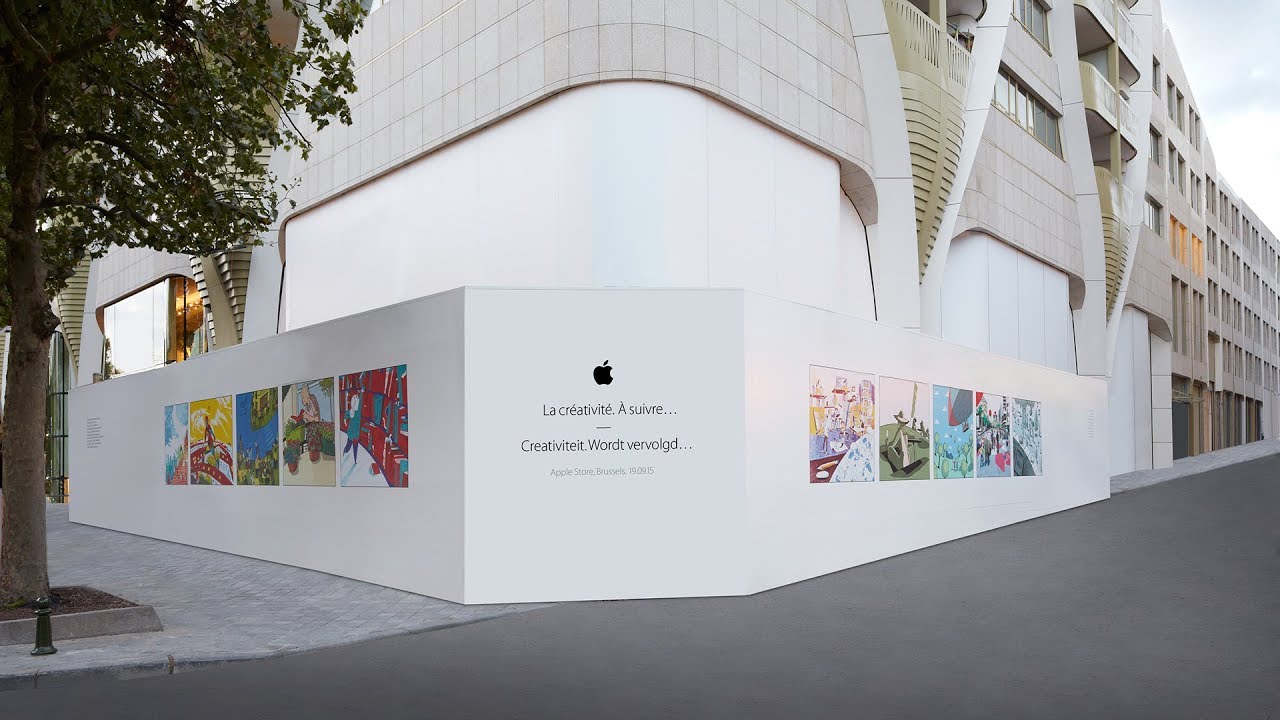 Apple Brussels — The Creativity Continues… (2015) - YouTube