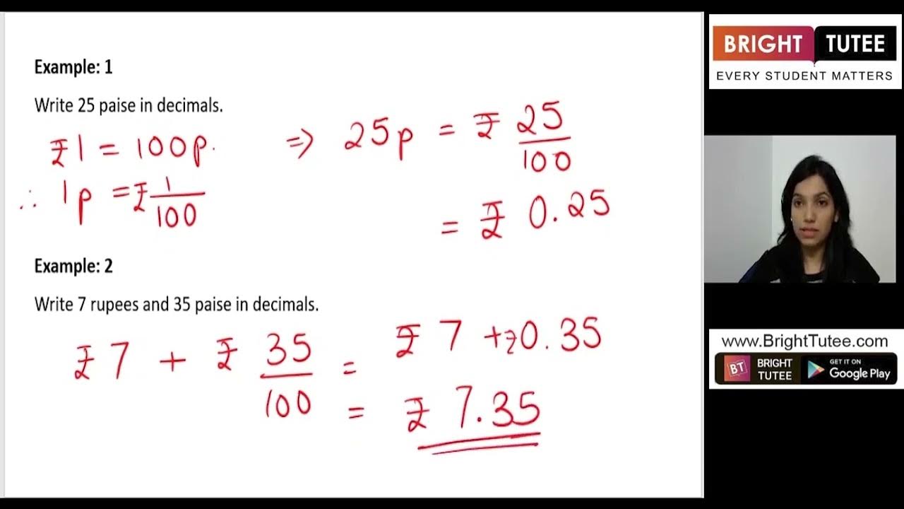 04 1 Using Decimals Money, Length, Weight Part 1 - YouTube