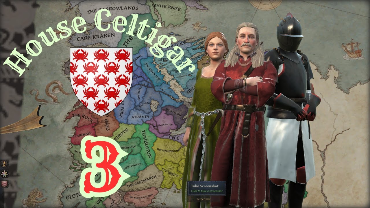 House Celtigar 3: Crusader King 3 A Game of Thrones - YouTube