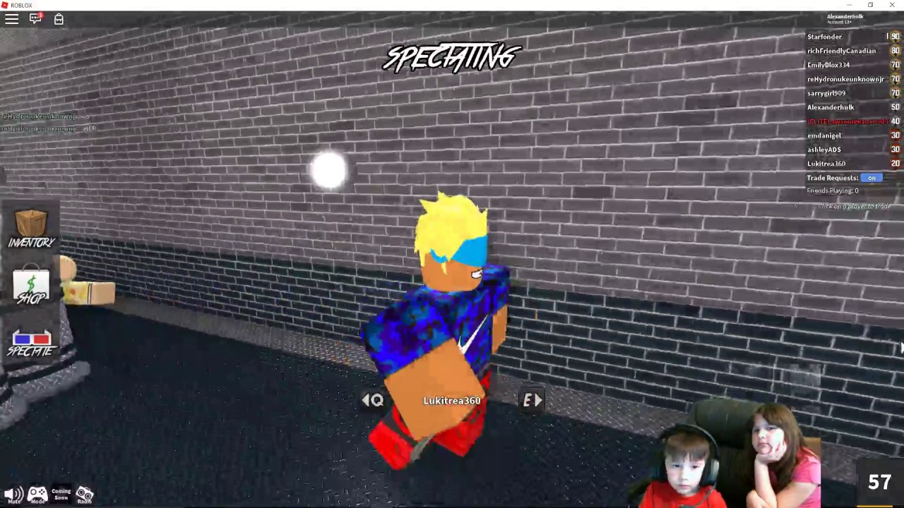 Alexander plays Roblox!!! - YouTube