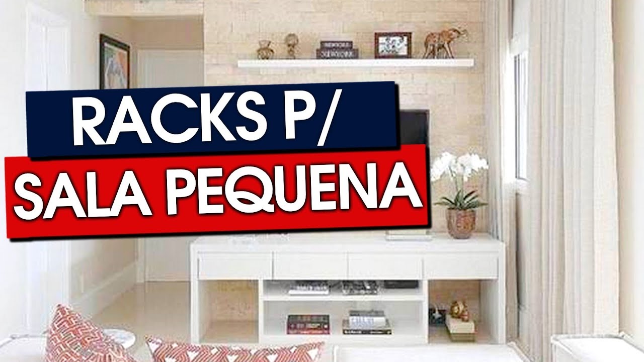 40 RACKS PARA SALA PEQUENA MODERNOS E ELEGANTES - YouTube