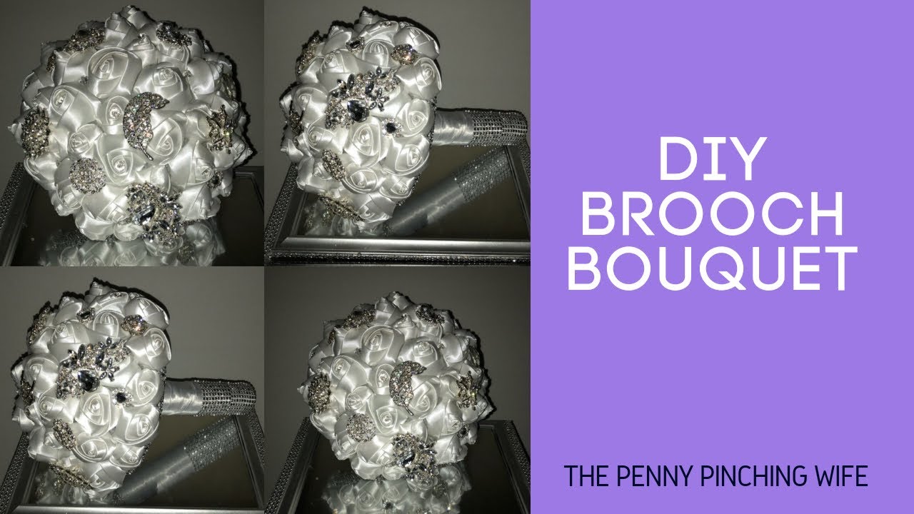 Diy Brooch Bouquet - YouTube
