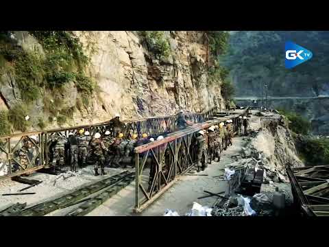 Army restores vital road connectivity in Ramban with launch of 150-ft reinforced Maitra Bridge