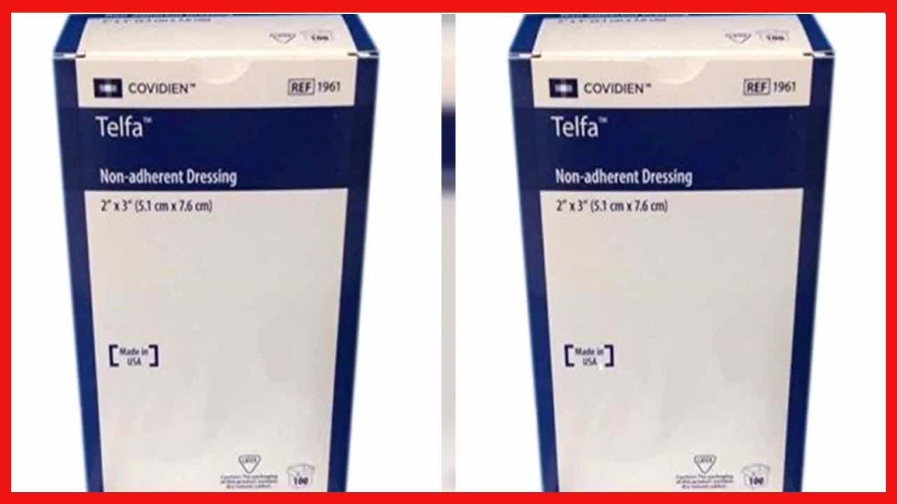 Telfa Non Adherent Dressing Pads - 2 Inches X 3 Inches - YouTube