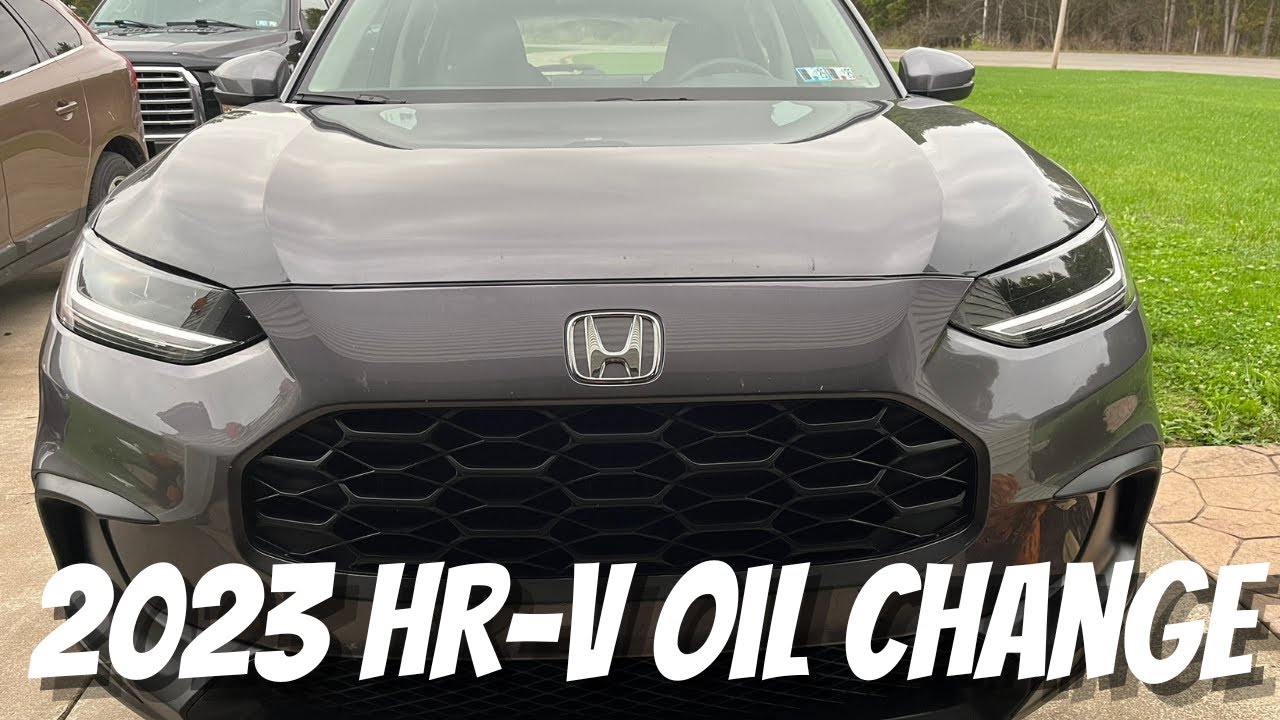 How To Change Oil 2022-2024 Honda HR-V | Easy DIY Oil Change - YouTube