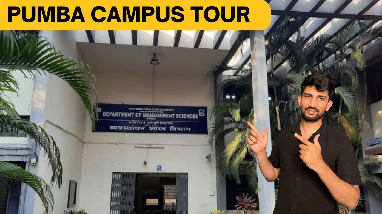 Pune University Department Campus Tour | PUMBA MBA College Campus Tour ...