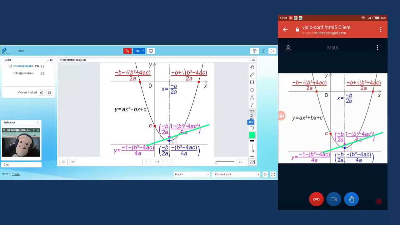 Visio conf Francais - YouTube