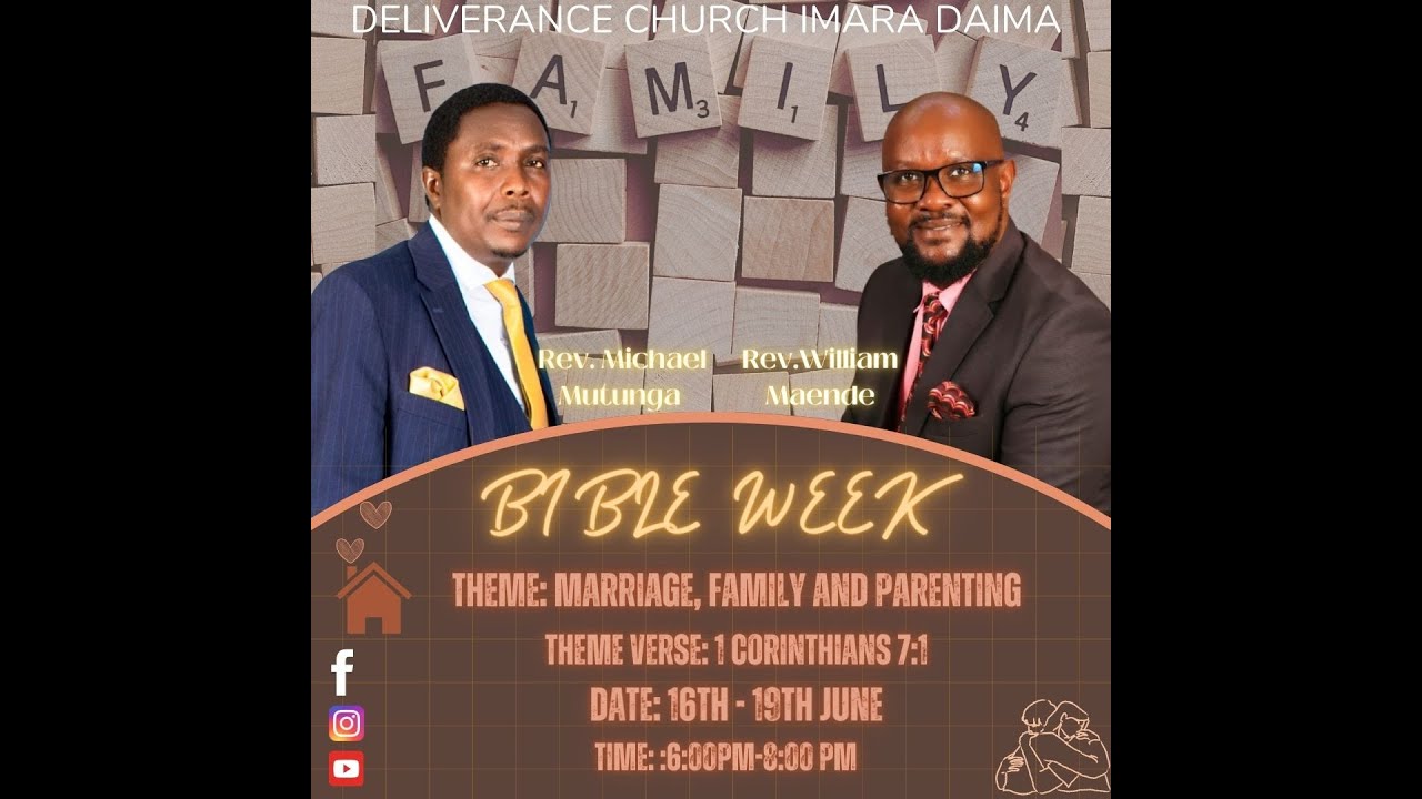 Bible Week Day 3 | The Mystery of Sacrifice by Rev Michael Mutunga - YouTube