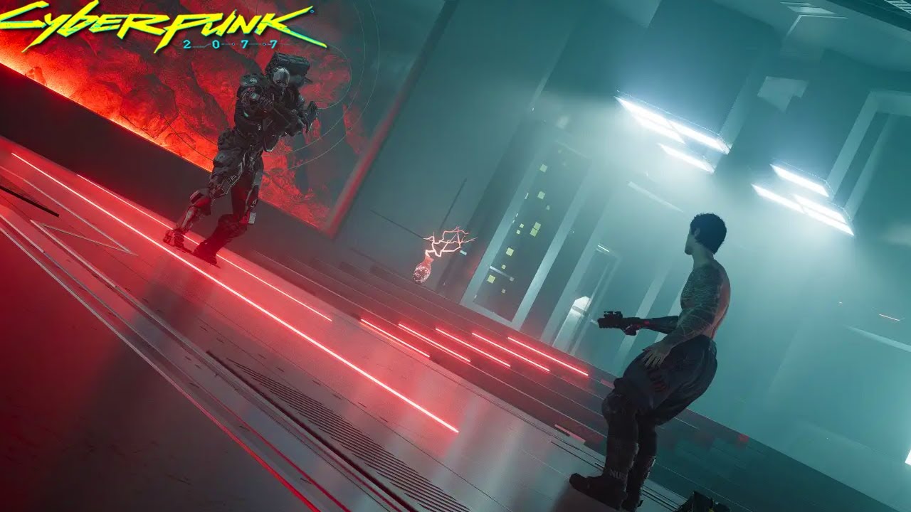 This Boss Fight would make you love to play Cyberpunk 2077 - YouTube