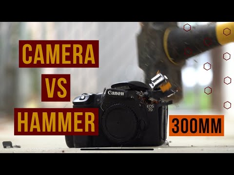 Canon 7D vs Sledge Hammer! At 300mm!😱 🔨 📸 - YouTube
