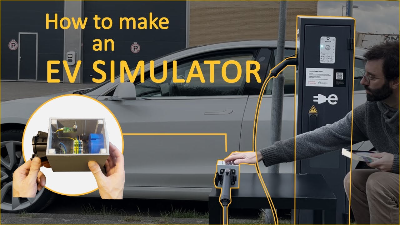 Testing a Charging Station with an Electric Vehicle Simulator - YouTube