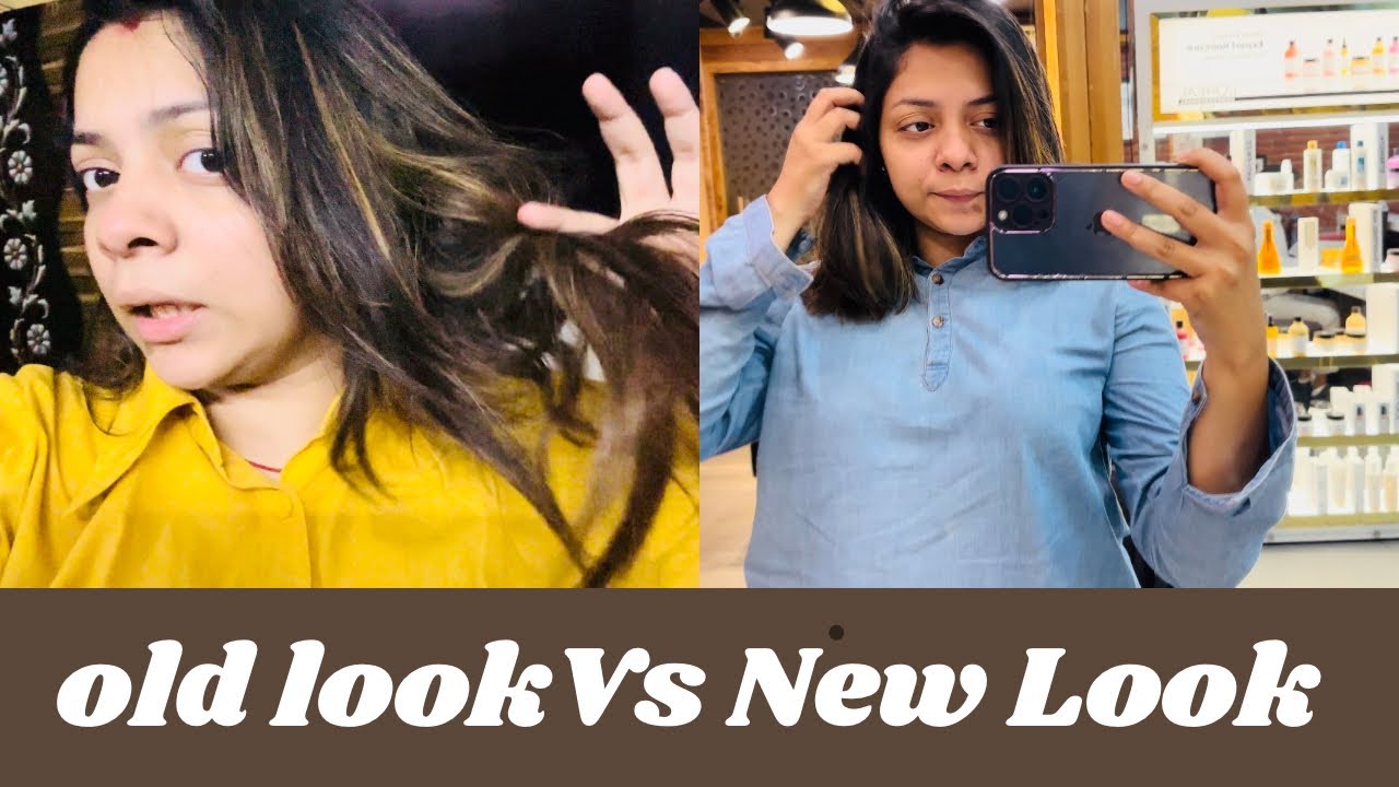 Old look Vs New look💇‍♀️🔥🔥 / ⁠@simrancherrishvlogs6879 #hairstyle #hair ...