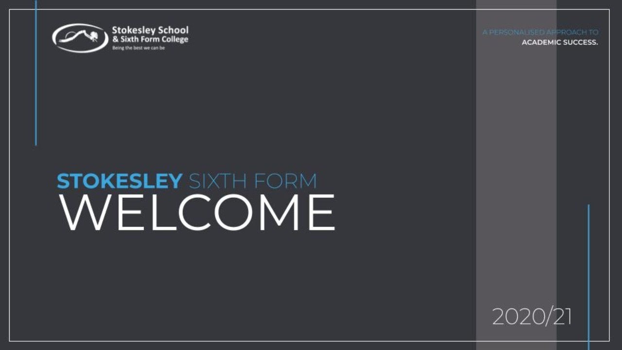 Stokesley School | Sixth Form Open Evening - YouTube