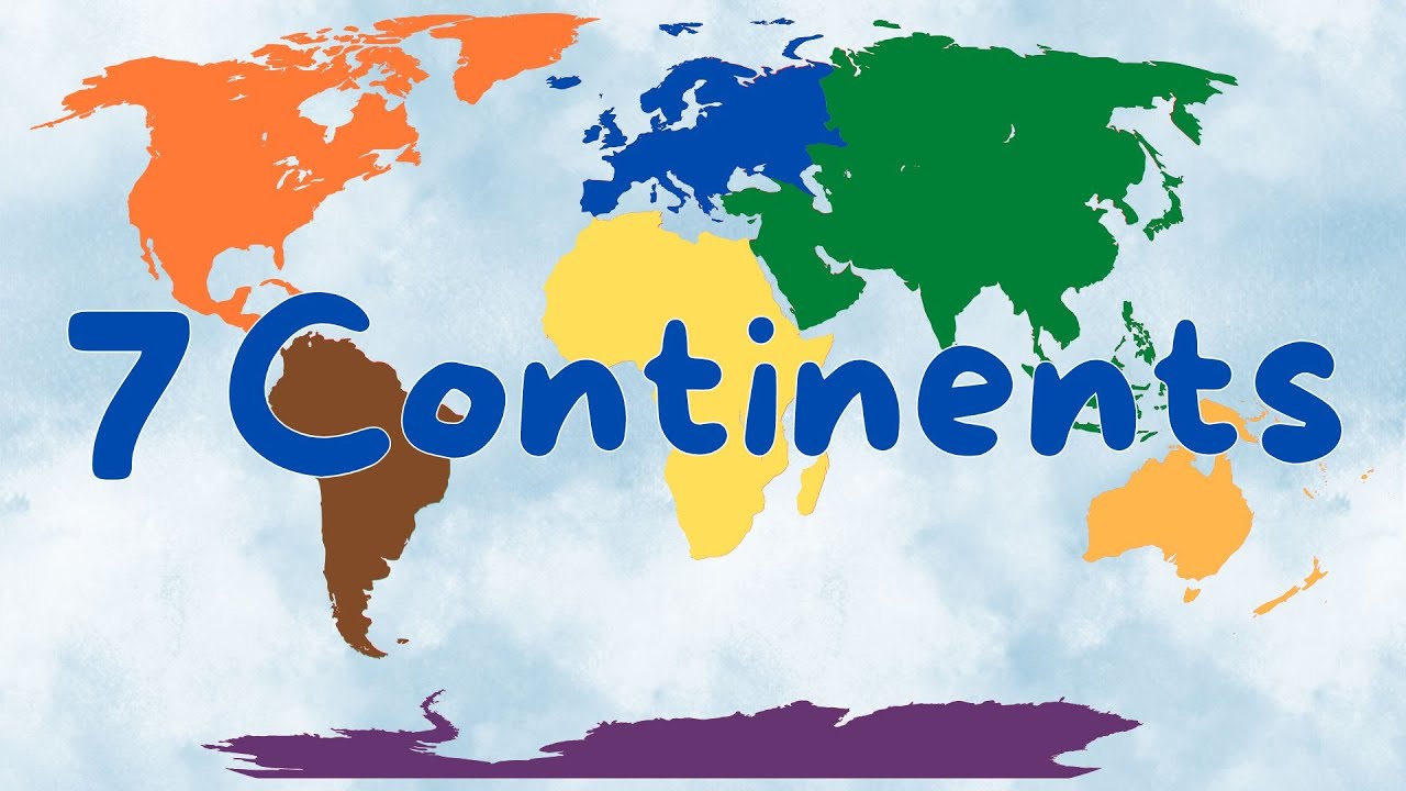 Seven Continents | Learn the Seven Continents of the World for Kids ...