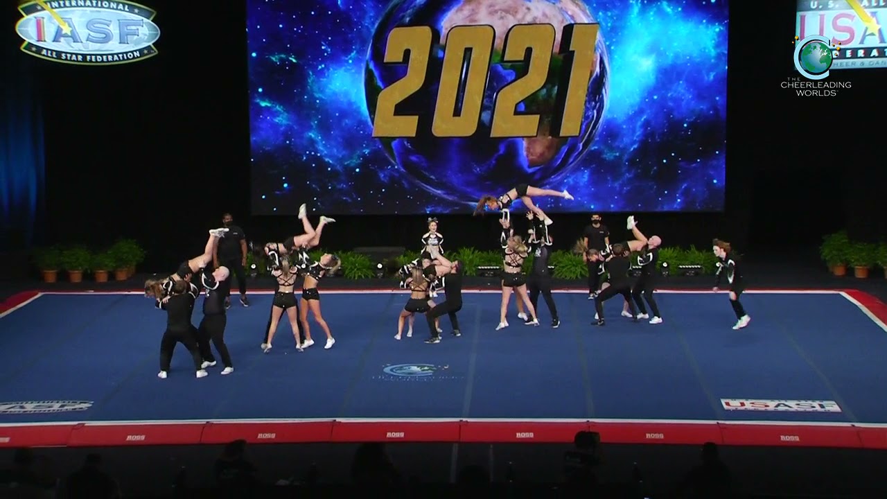 Utah Xtreme Cheer - Blackout [L6 Senior Open Large Coed - Semis] - YouTube