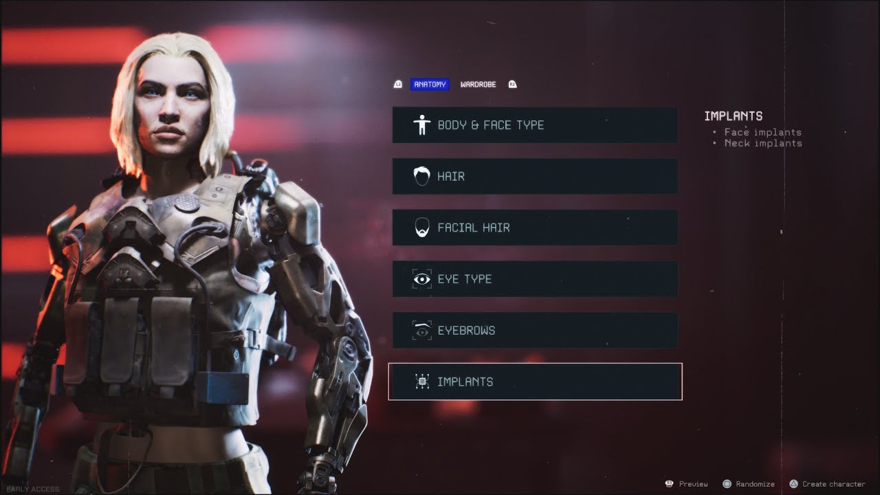 OFF THE GRID CHARACTER CREATION !! - YouTube