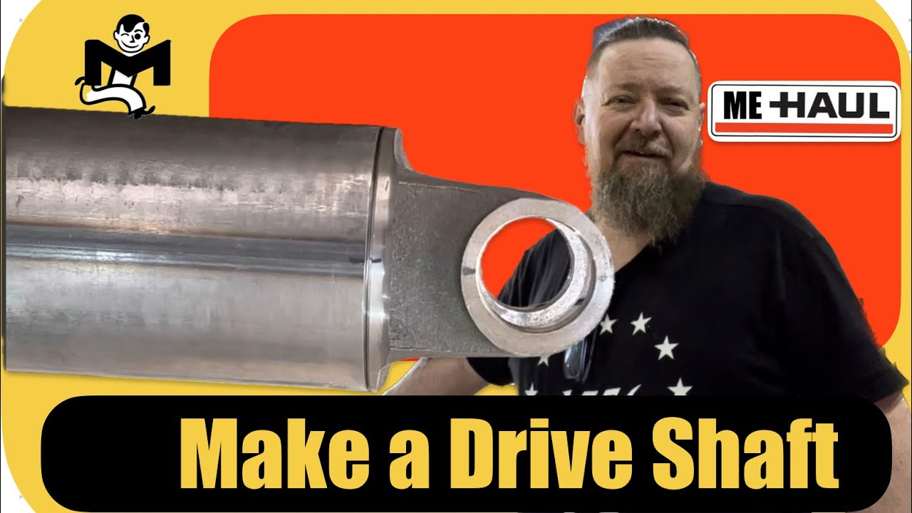How to Make a Drive Shaft with raw parts DIY - F600 Make -Build - YouTube