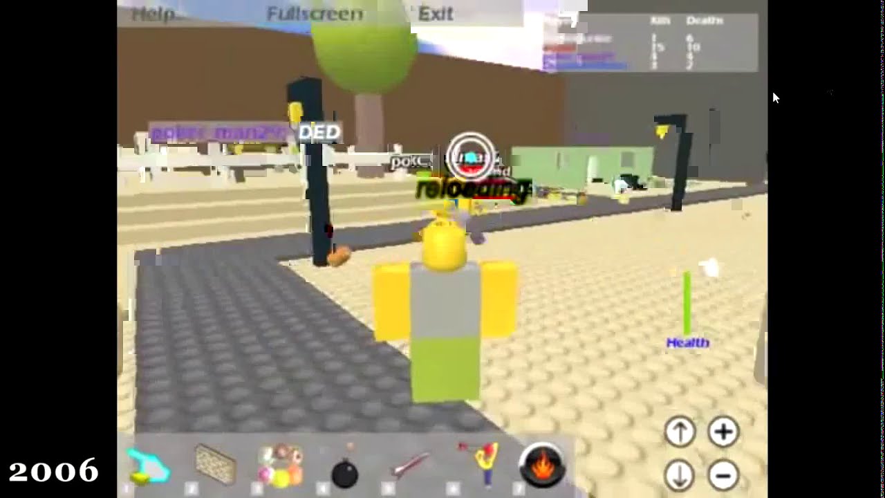 1 Evolution of Roblox 2008 TO 2008 - YouTube