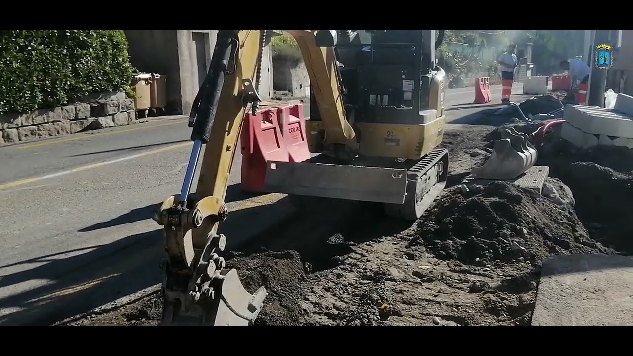 Les Travaux Sur La Rd15 Youtube