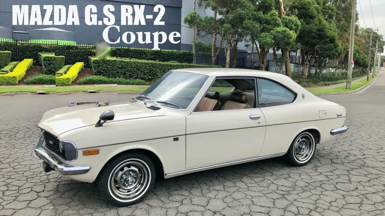 Mazda RX2 coupe GS in Australia - YouTube