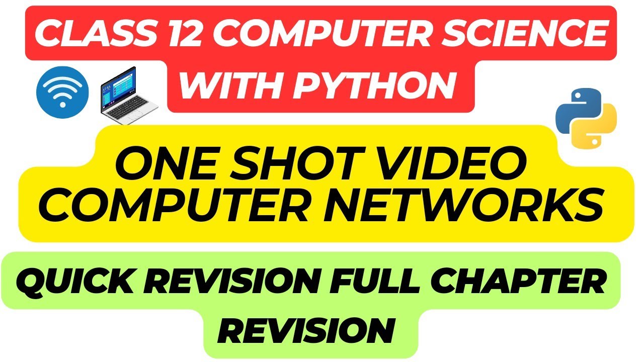 Class 12 Computer Science Computer Networks Important Questions 2024 ...