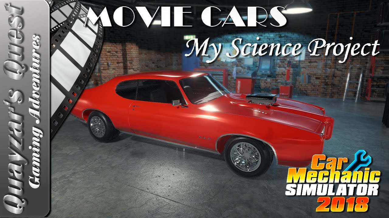 CMS 2018 Movie Cars - My Science Project - YouTube