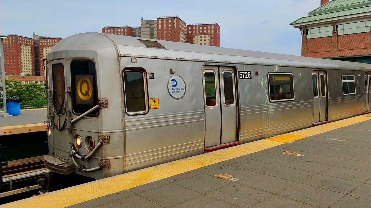 NYC Subway: R46 (Q) Train to 96th Street (via West End Express) Departing Coney Island - YouTube