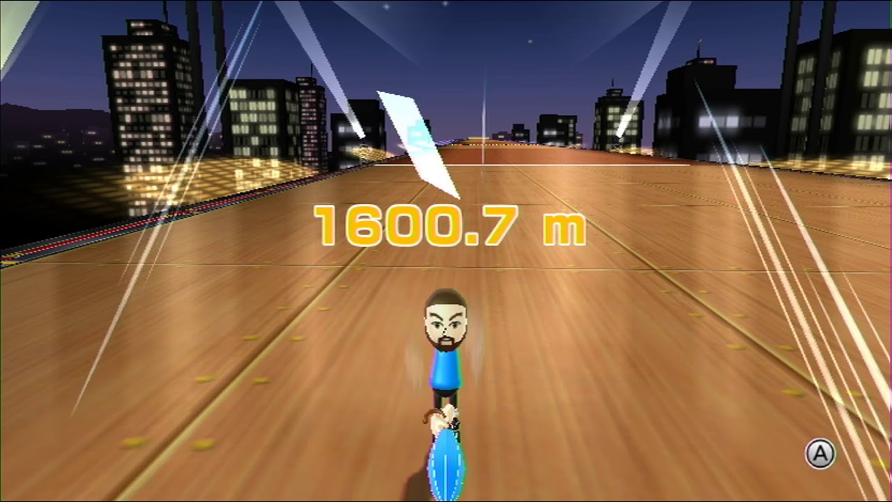 World of Playthroughs: Wii Play: Motion: Wind Runner (Long Jump) - YouTube