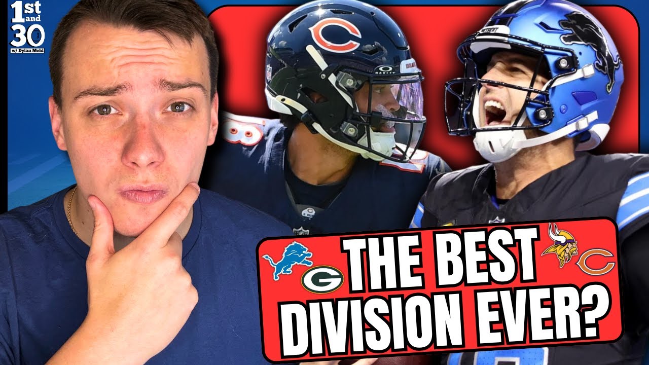 The NFC North MIGHT be the BEST Division in NFL History - 1st & 30 Pod ...