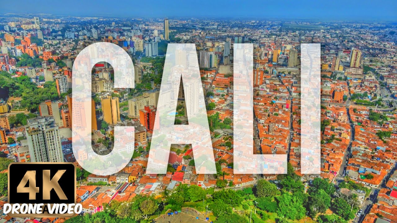 Cali, Colombia 4k Drone - YouTube