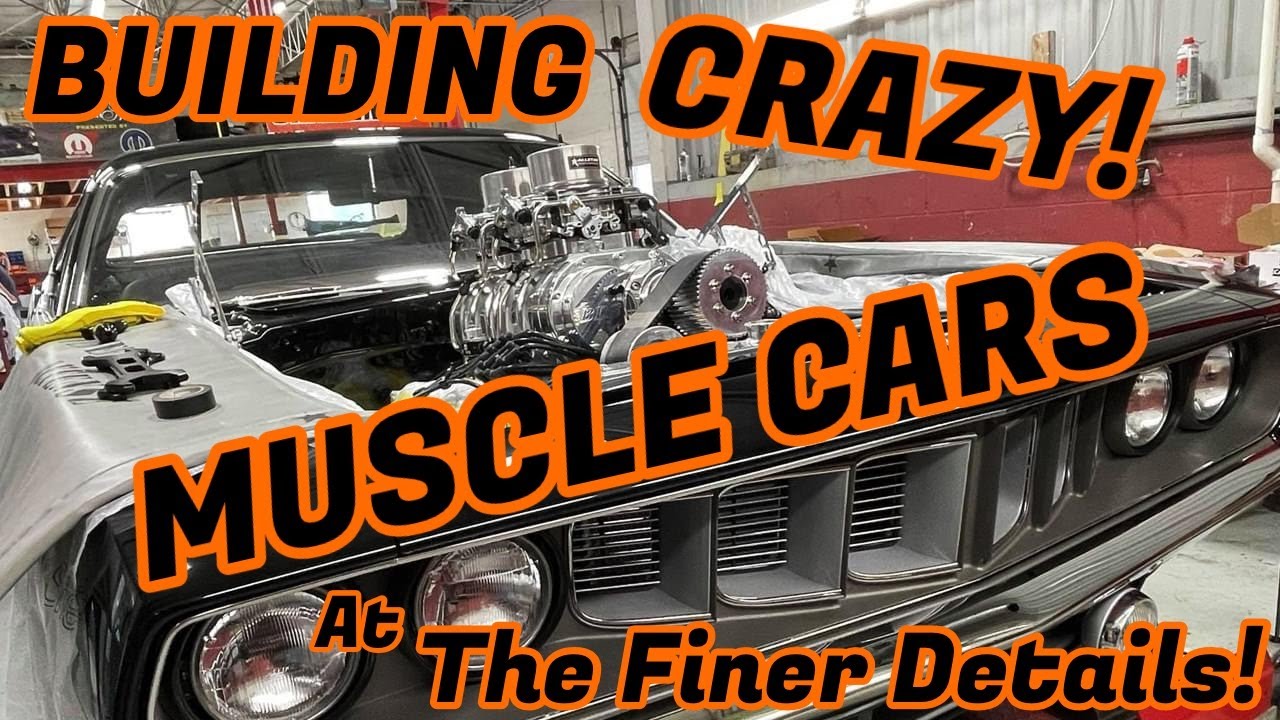 Building Crazy Muscle Cars At The Finer Details - YouTube