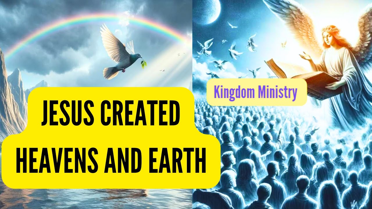 All BIBLE PROOF WORDS | Jesus Created HEAVENS AND EARTH #christianity # ...