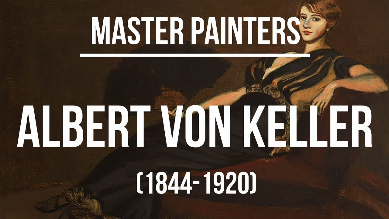Albert von Keller (1844-1920) A collection of paintings 4K Ultra HD ...