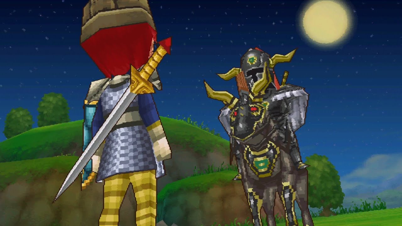 Wight Knight Boss Fight ~ DRAGON QUEST IX #05 / 21:9 Widescreen (NDS ...