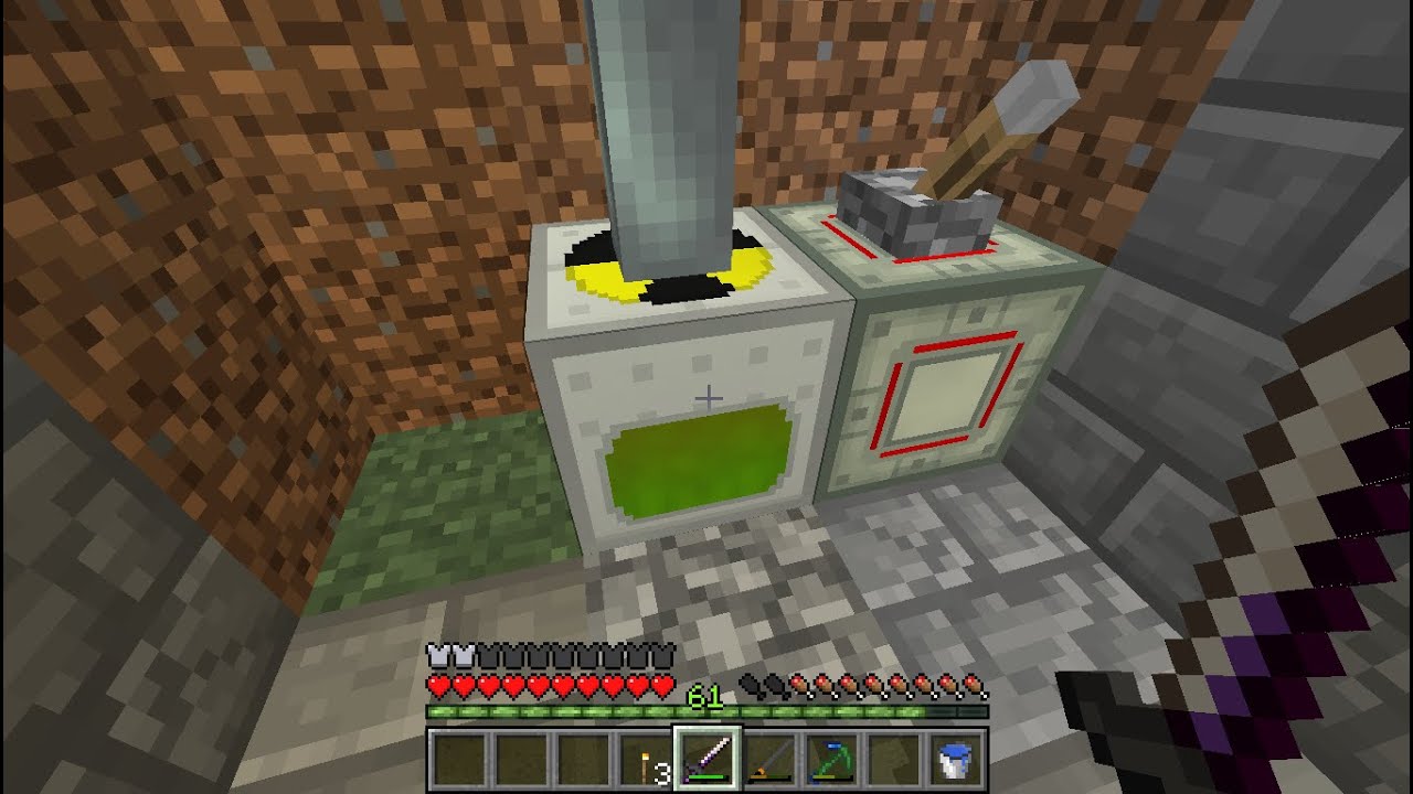 Making A Nuclear Reactor in Modded Minecraft - YouTube