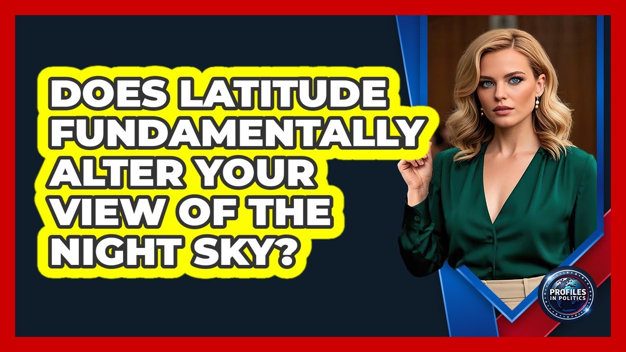 Does Latitude Fundamentally Alter Your View Of The Night Sky ...