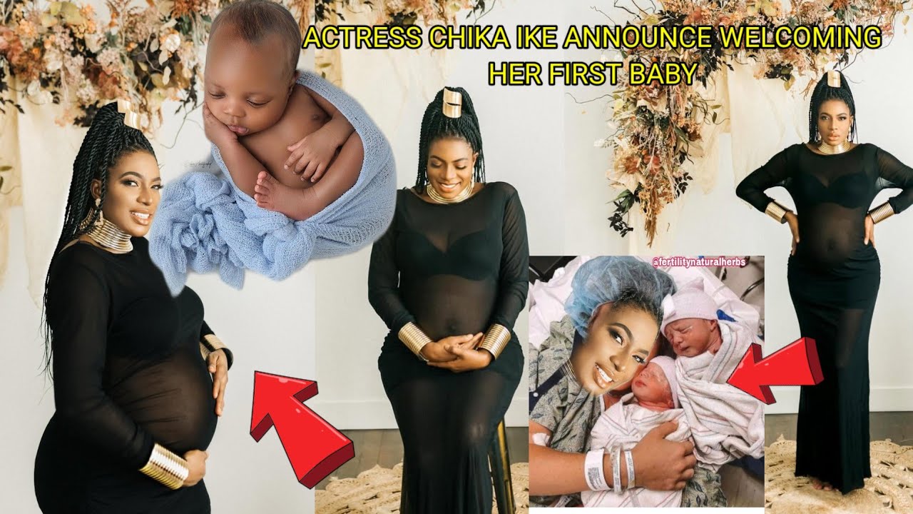 Just in Āctress Chika Ike welcoming her first Baby as she is Pregnant ...