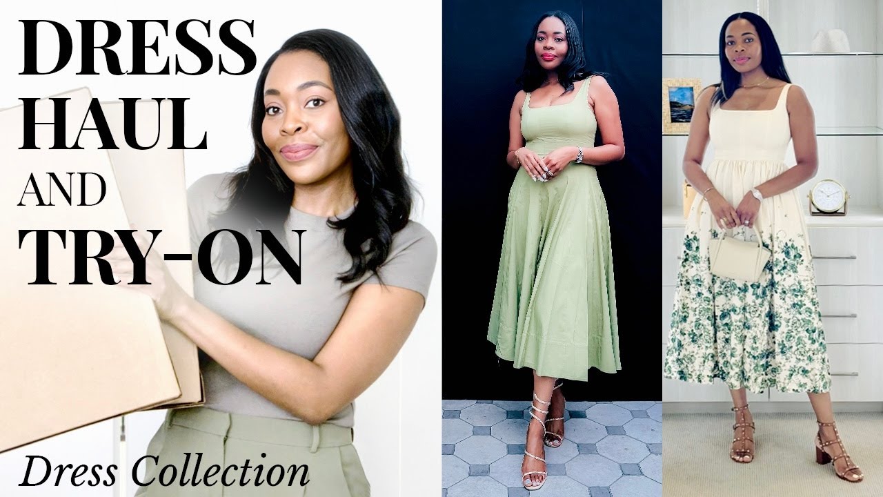 💰Shopping Haul: Classy Dresses Try-On Haul | New In Dress Collection ...
