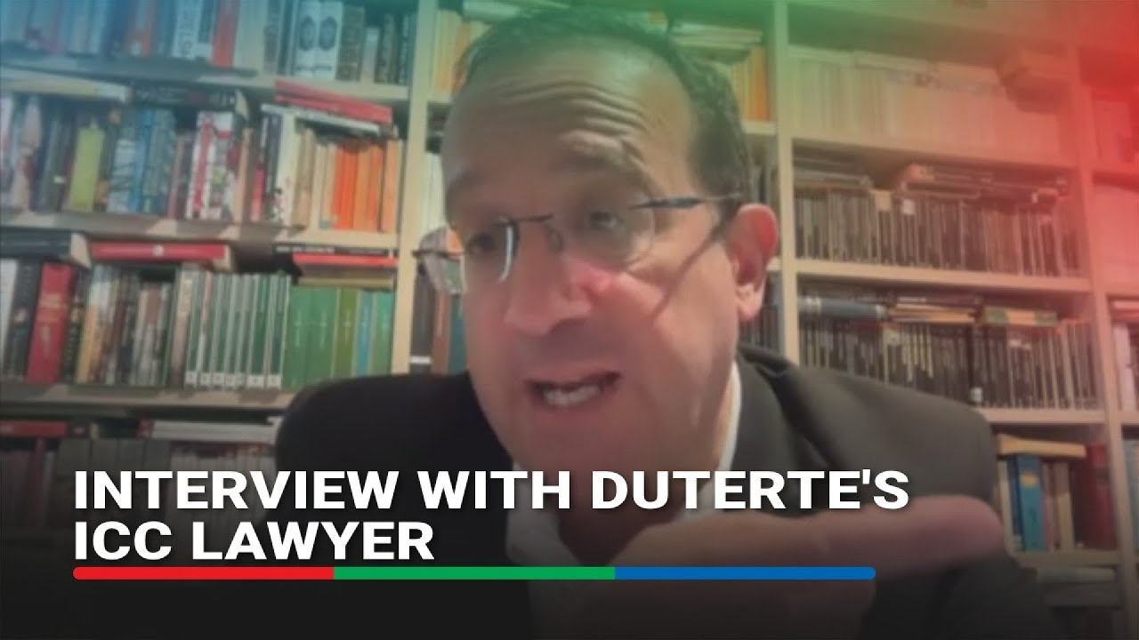 FULL: One-on-one interview with Duterte's ICC lawyer | ABS-CBN News ...