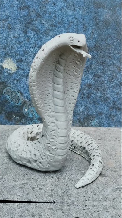 How to make snake with clay | clay modelling snake | clay animals ...